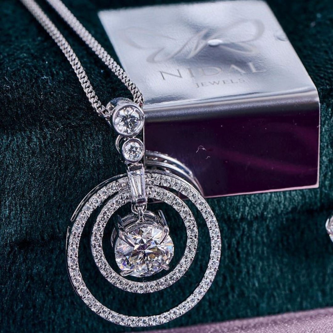 Solitaire Pendants – Nidal Jewels